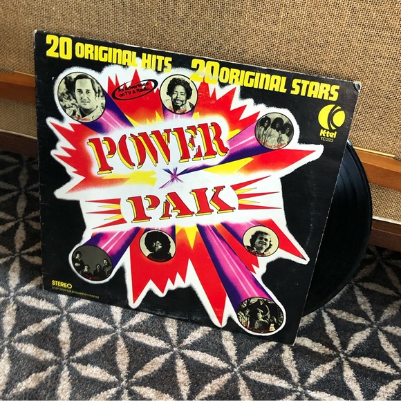 Vintage | K-Tel | Media | 6s Ktel Power Pak Record 60s Compilation ...